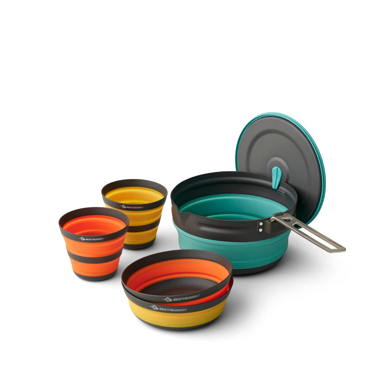 Frontier Ultralight Collapsible One Pot Cook Set - [5 Piece] | Sea to ...