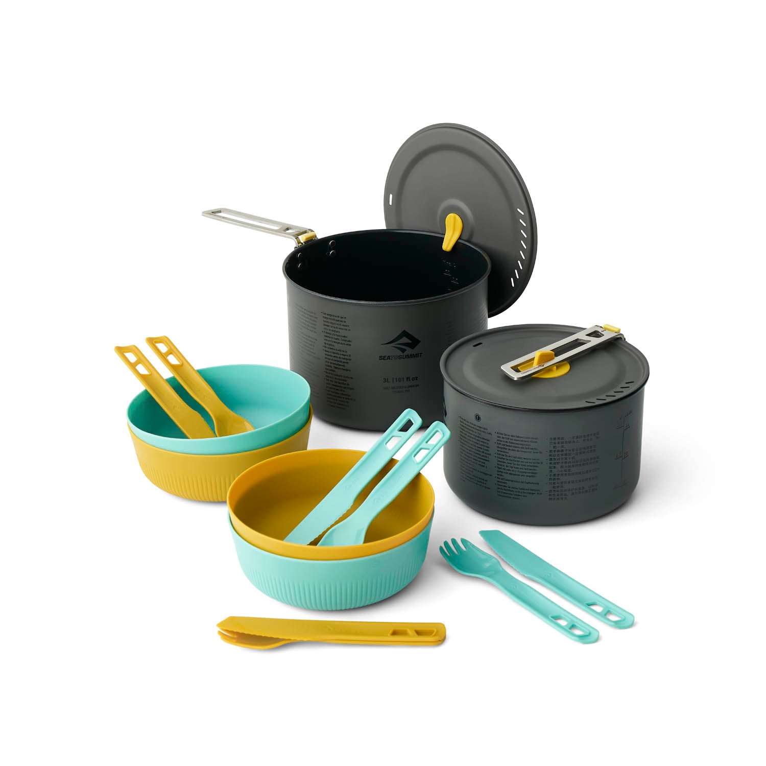 Frontier Ultralight Two Pot Cook Set - [14 Piece] | Sea to Summit